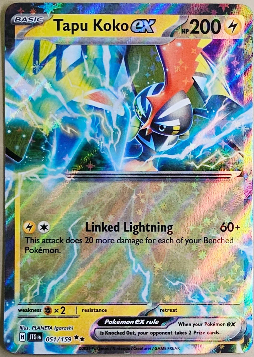 Tapu Koko ex 051/159 – Pokidoll Collectables