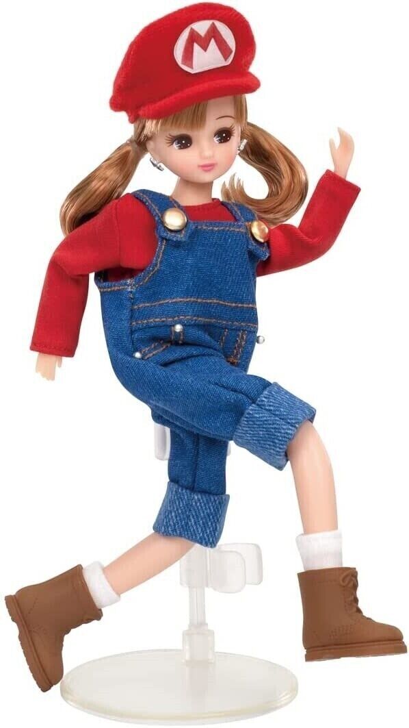 Takara Tomy Licca LD-33 Super Mario Daisuki Rika-chan Licca-chan – Pokidoll Collectables