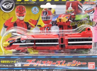 Power Rangers ToQger Tokkyuger EX Go-Onger Ressha Train Set Red Sentai ...