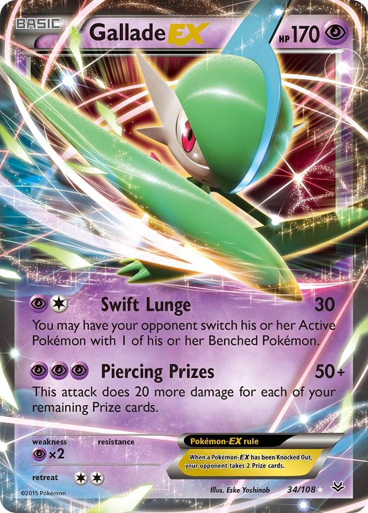 Gallade EX 034/108 – Pokidoll Collectables