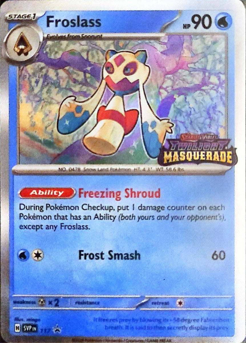 Froslass SVP 117 Pre Release – Pokidoll Collectables