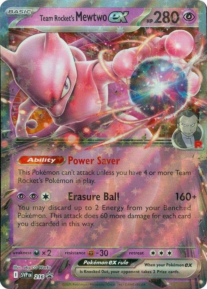 Team Rocket MewTwo EX SVP216 – Pokidoll Collectables