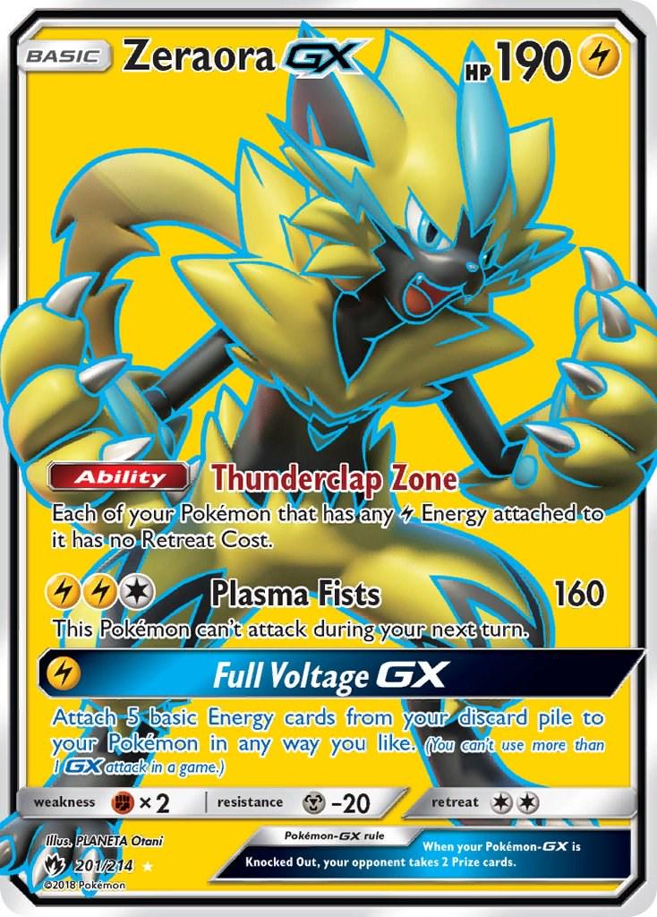 Zeraora GX 201/214 – Pokidoll Collectables