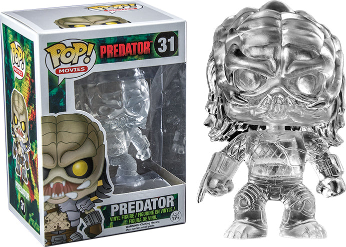 Predator - Predator Clear With Alien Blood Splatter Funko #31 ...