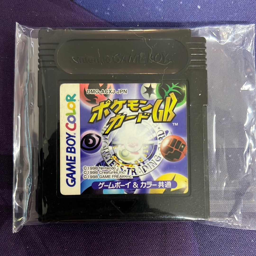 GBC CART Pokemon Card GB (Japan Ver.) POCKET MONSTERS NINTENDO GAME BO ...