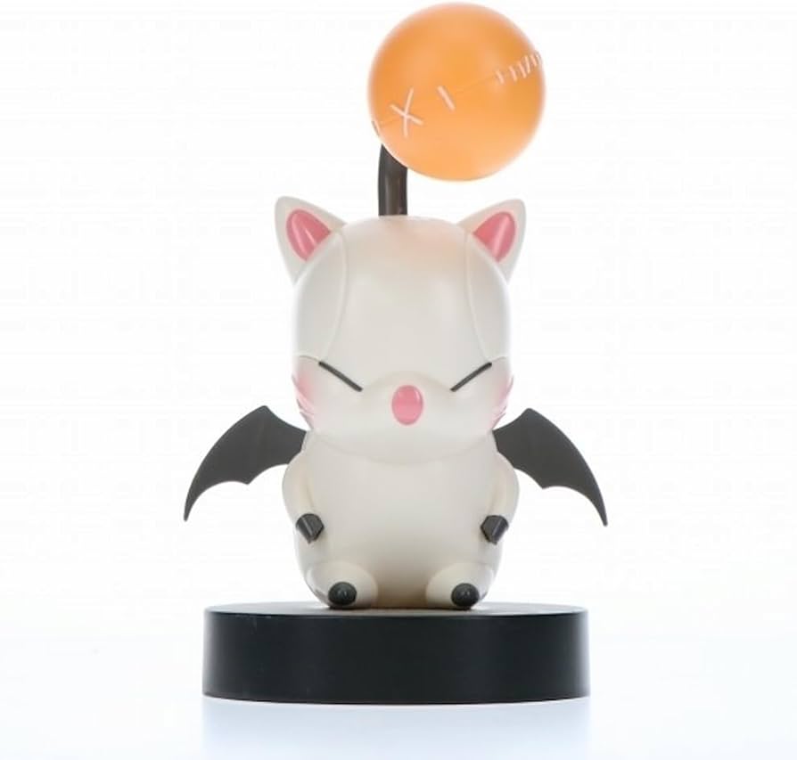 Final Fantasy XIV FF 14 Realm Moogle Figure Room Lamp Light Yellow ...