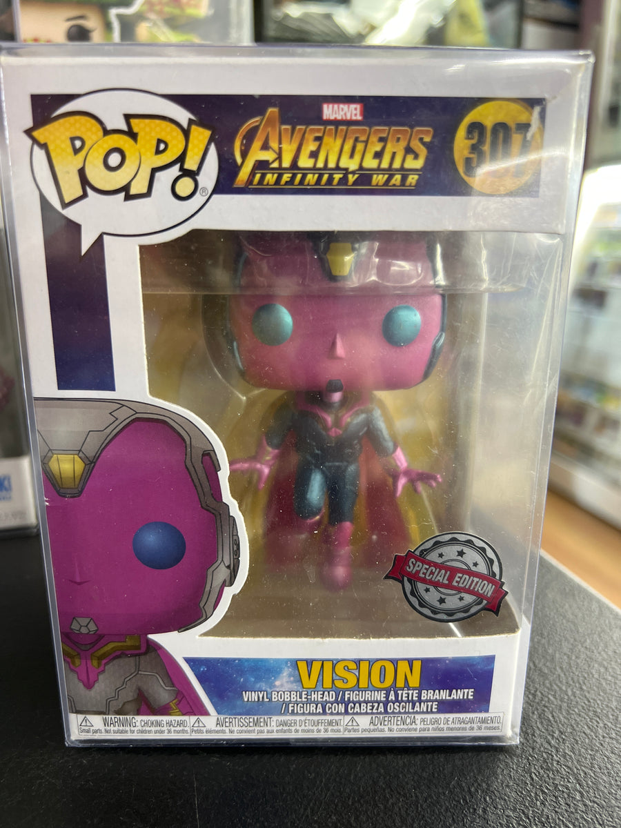 Marvel Funko Pop - Vision - Avengers: Infinity War - No. 307 – Pokidoll ...