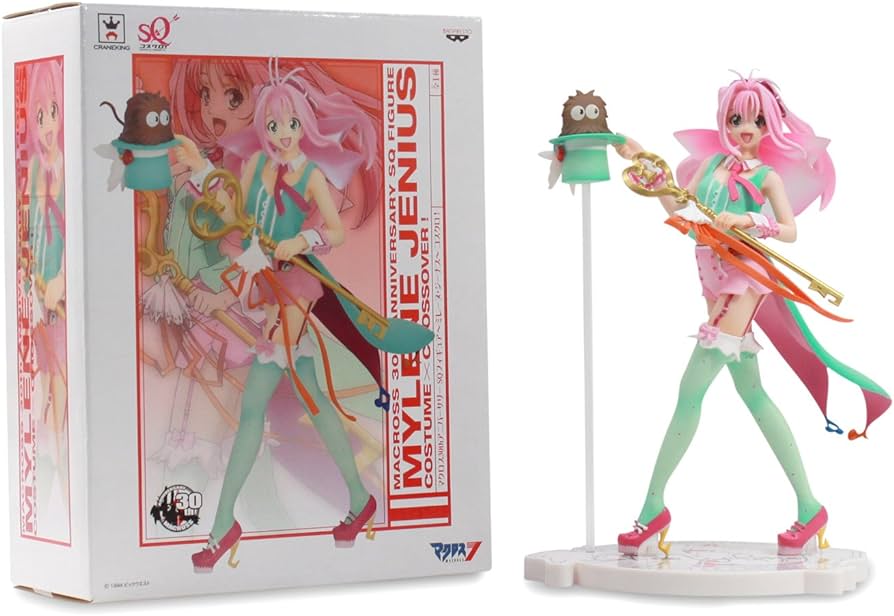 Macross 7 Mylene Flare Jenius Macross 30th Anniversary SQ Figure - Ban ...