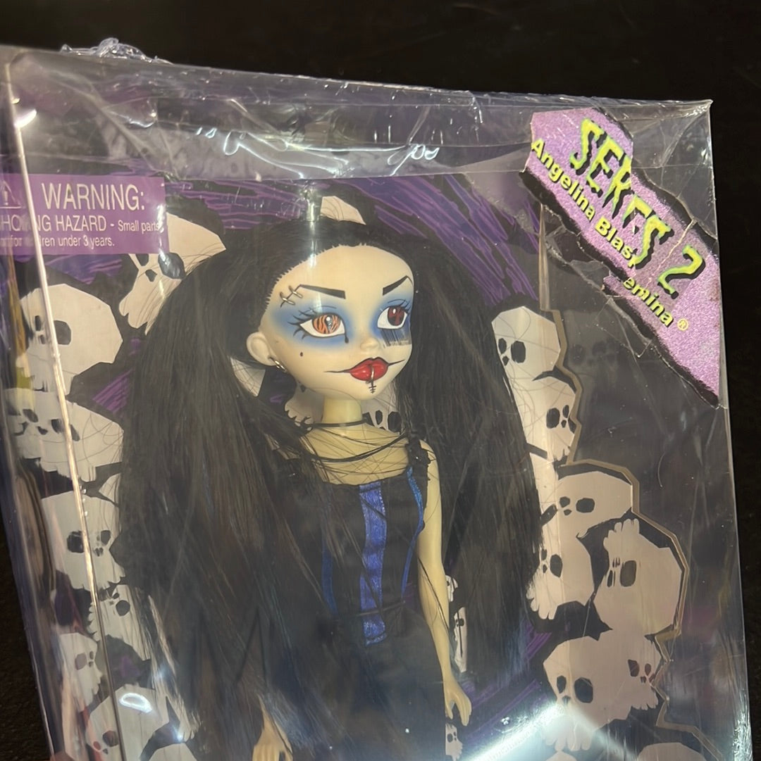 Bleeding Edge Goths Series 2 Angelina Blasphemina (Damaged Box & Agewe ...