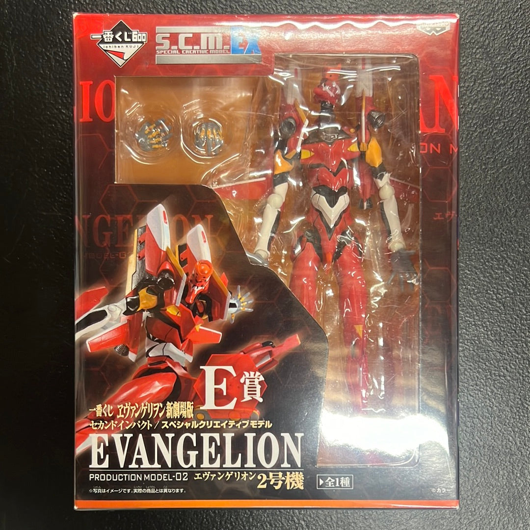 Production Model EVA-02 Unit Figure Special Creative Model EX SCM Evan ...