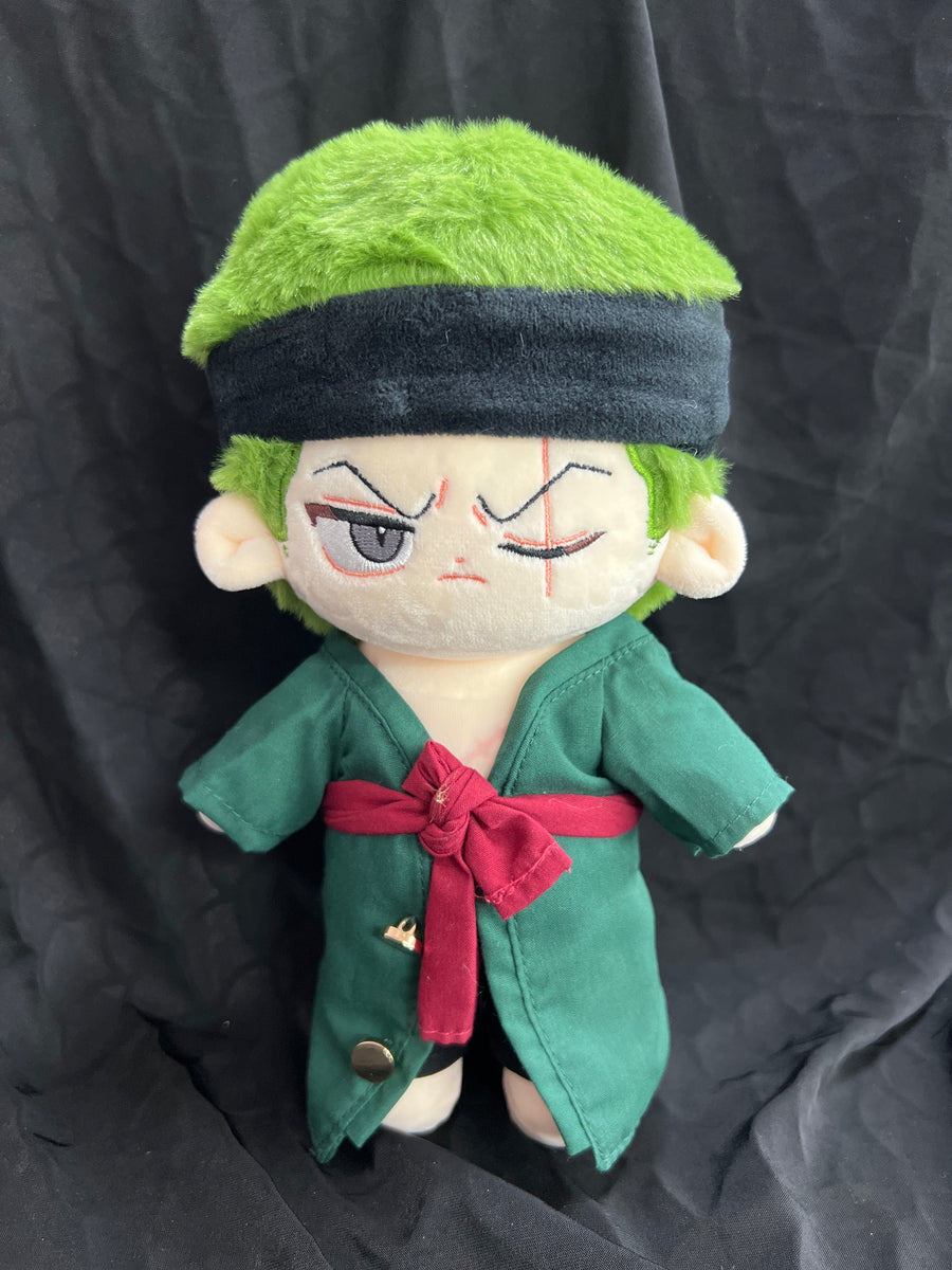 ONE PIECE Zoro 20cm Plushie Plush Doll Pillow Dress up Stuffed Toy ...