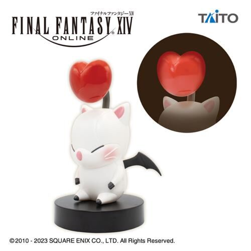 Final Fantasy XIV FF14 Moogle Room Lamp Valention's Day Ver. Taito ...