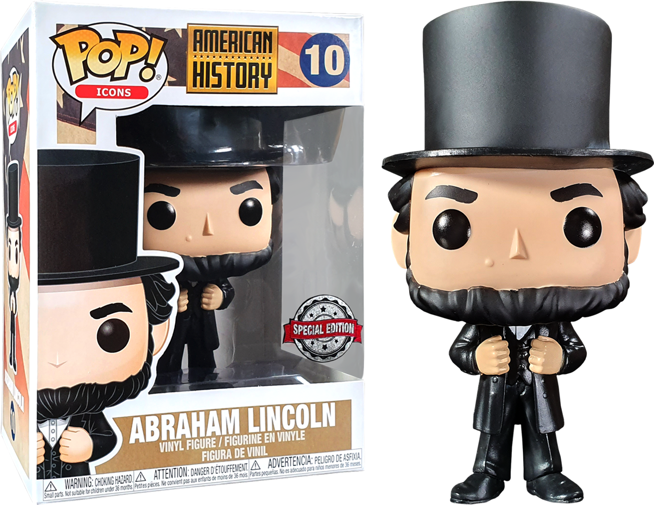Icons American History Abraham Lincoln #10 Exclusive – Pokidoll ...