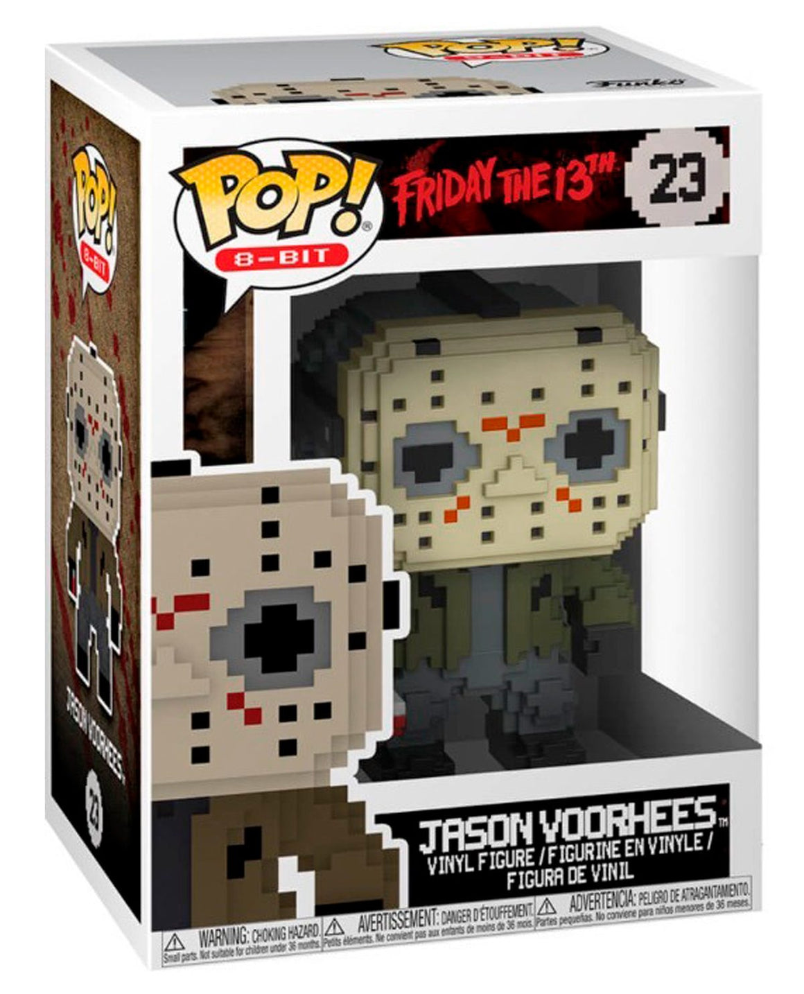 Friday the 13th Pop! Funko Pop Vinyl Jason Voorhees 8-Bit #23 ...