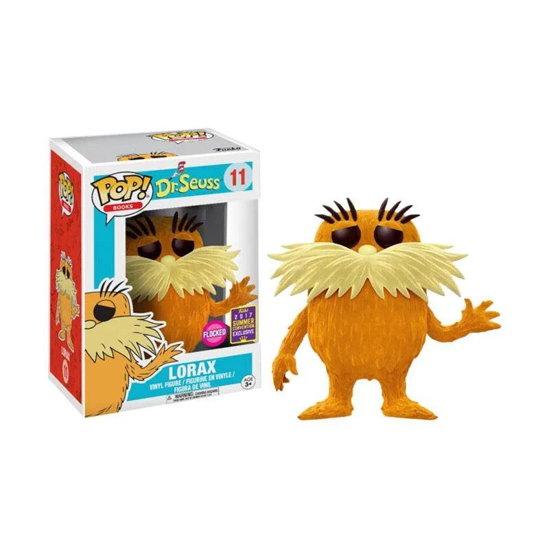 BOOKS DR. SUESS #11 LORAX (FLOCKED SDCC 2017) – Pokidoll Collectables