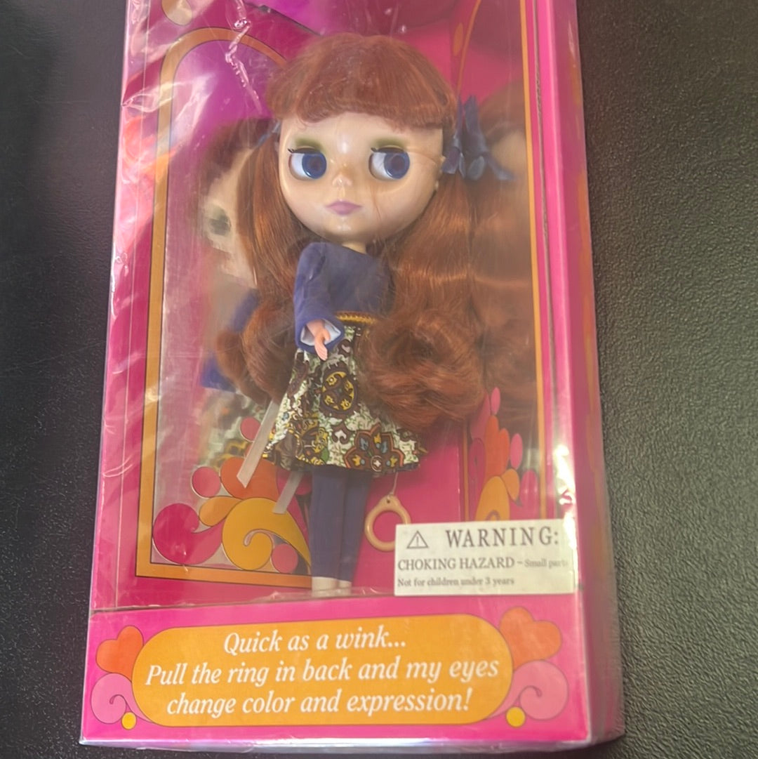 Blythe American Reprint Vintage blue dress – Pokidoll Collectables