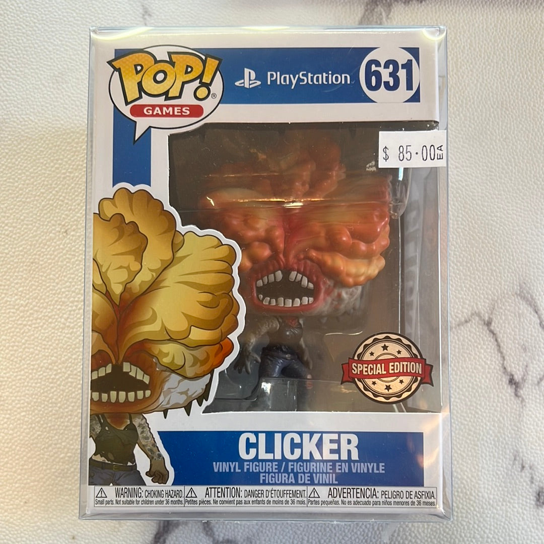 Funko Pop Clicker The Last of Us PlayStation #631 special edition VER ...