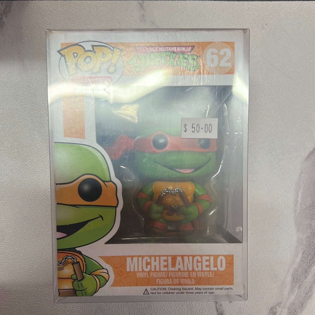Teenage Mutant Ninja Turtles Michelangelo #62 damaged – Pokidoll ...