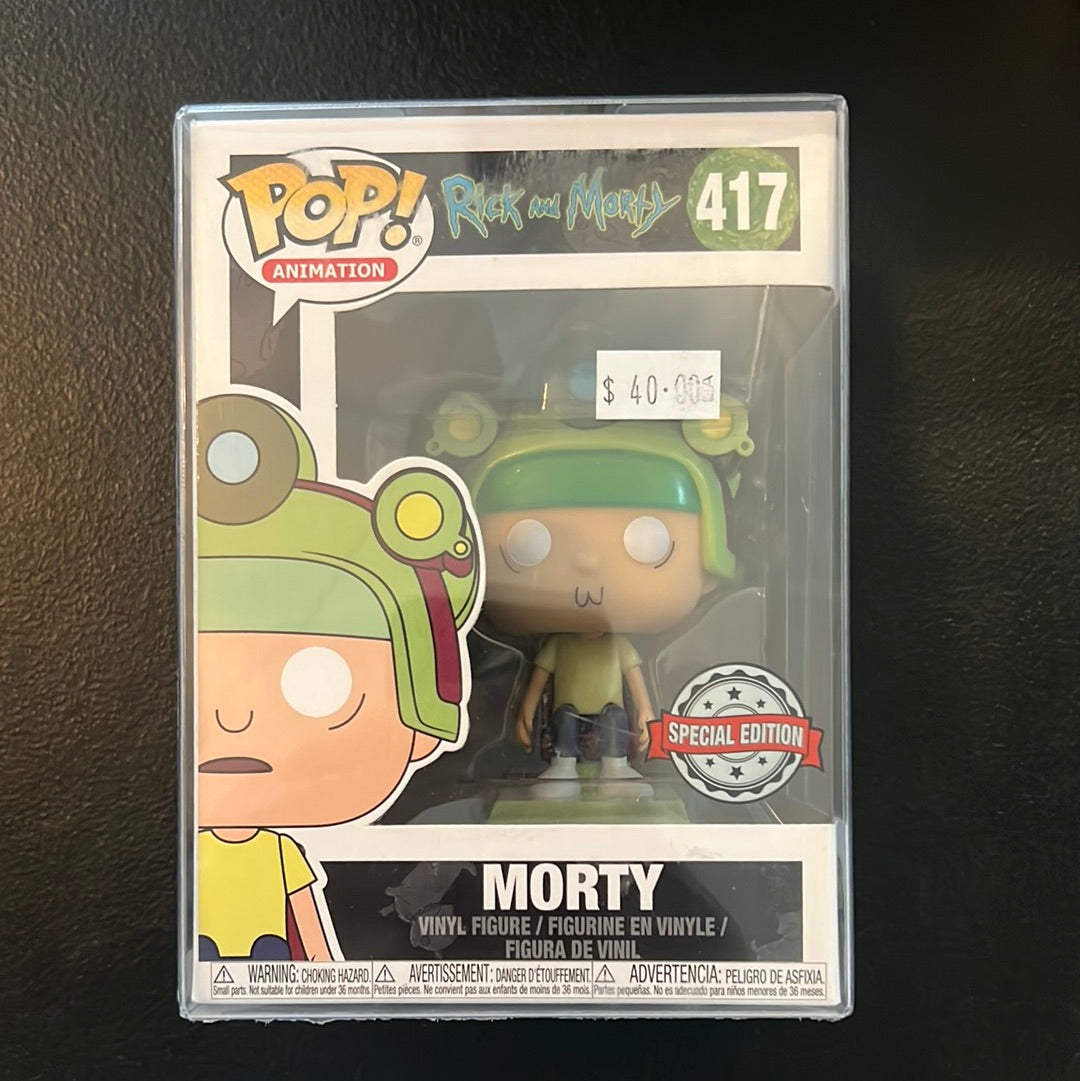 Morty #417 Funko Pop! Special Edition Vinyl Figure (Rick And Morty ...
