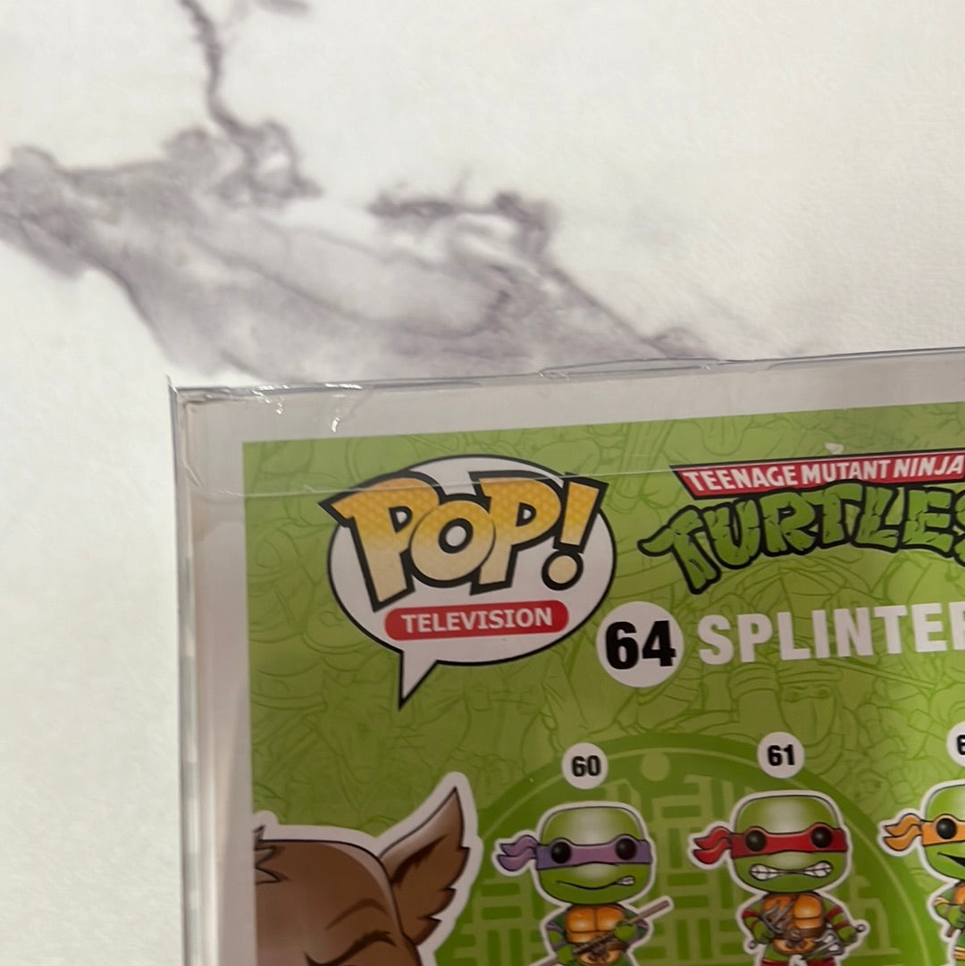 Television TMNT SPLINTER Pop Vinyl Figure #64 damaged – Pokidoll ...