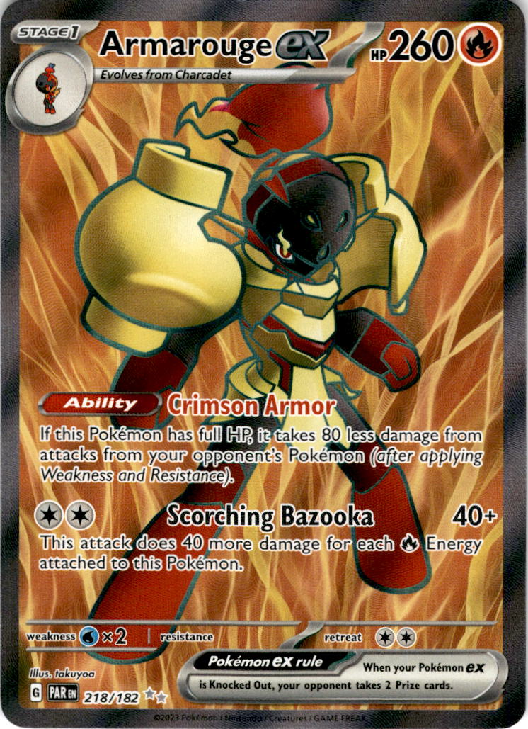 ARMAROUGE EX 218/182 – Pokidoll Collectables