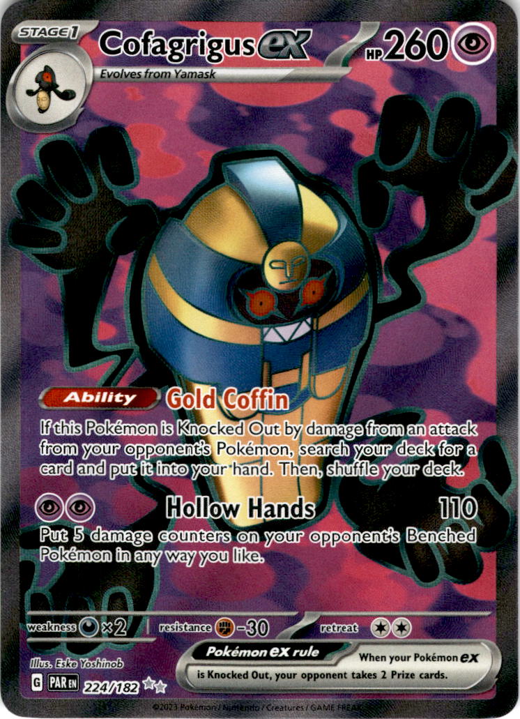COFAGRIGUS EX 224/182 – Pokidoll Collectables