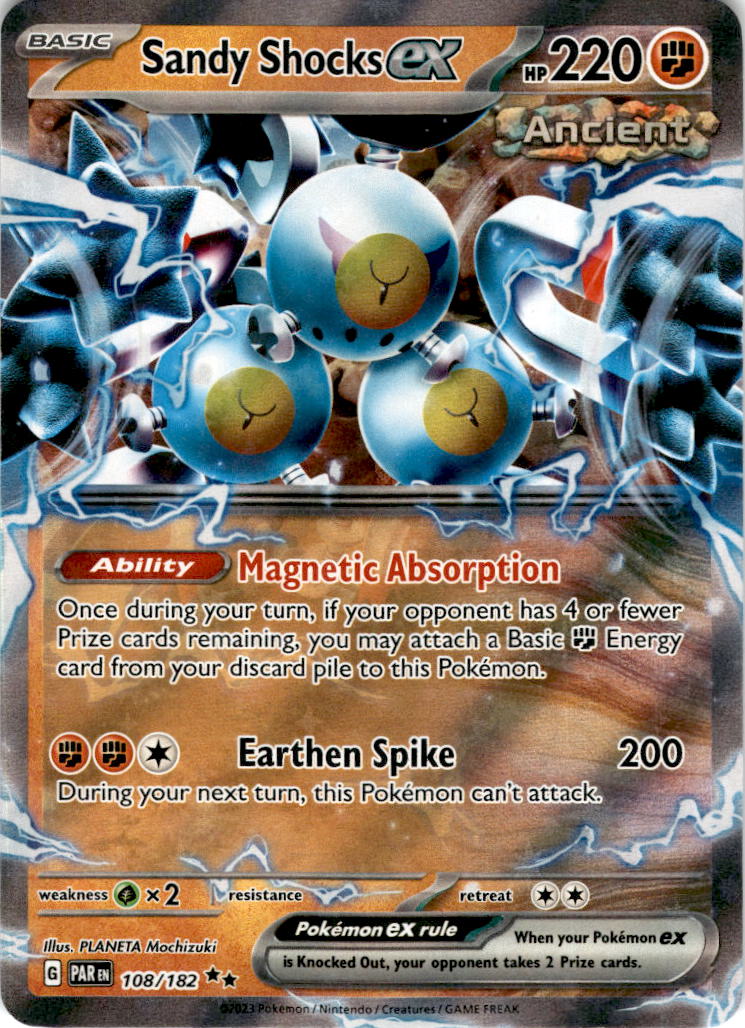 SANDY SHOCKS EX 108/182 – Pokidoll Collectables