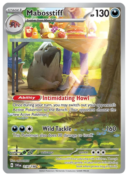 MABOSSTIFF 218/198 – Pokidoll Collectables