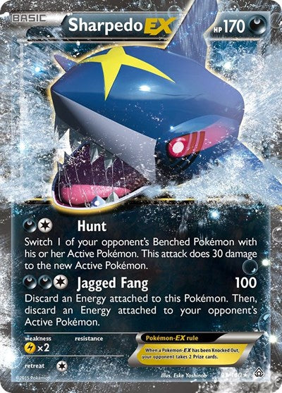 SHARPEDO EX 91/160 – Pokidoll Collectables