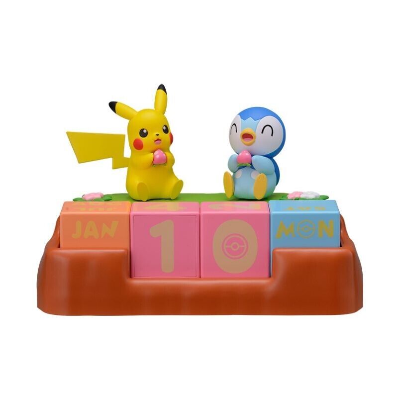 Pokemon Premium Perpetual Calendar Pikachu Piplup – Pokidoll Collectables