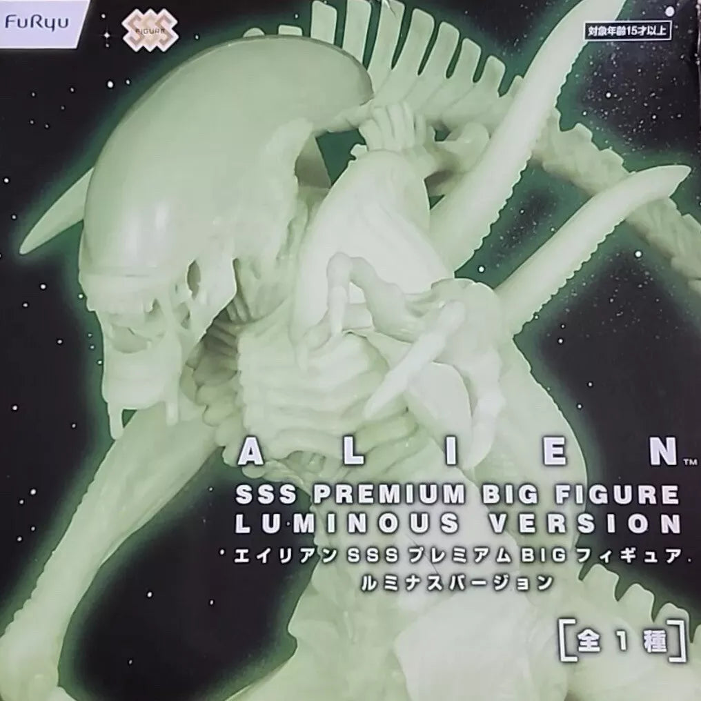 Alien Xenomorph SSS Premium Big Figure Glow In The Dark Luminous Versi ...