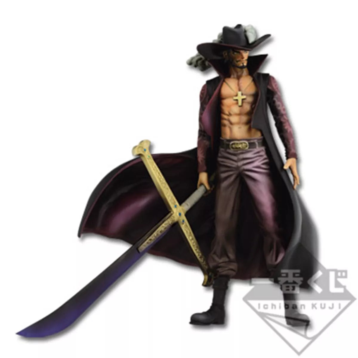 IchibanKuji One Piece The Great Gallery A Prize Mihawk Figure ...
