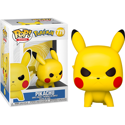 Funko Pop Vinyl Pikachu Angry #779 – Pokidoll Collectables