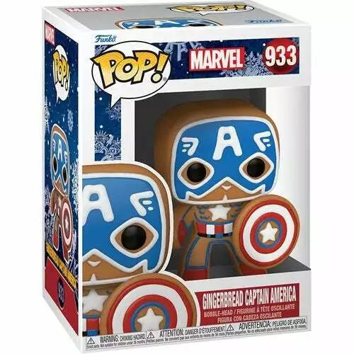 Marvel - Gingerbread Captain America #933 – Pokidoll Collectables ABN ...