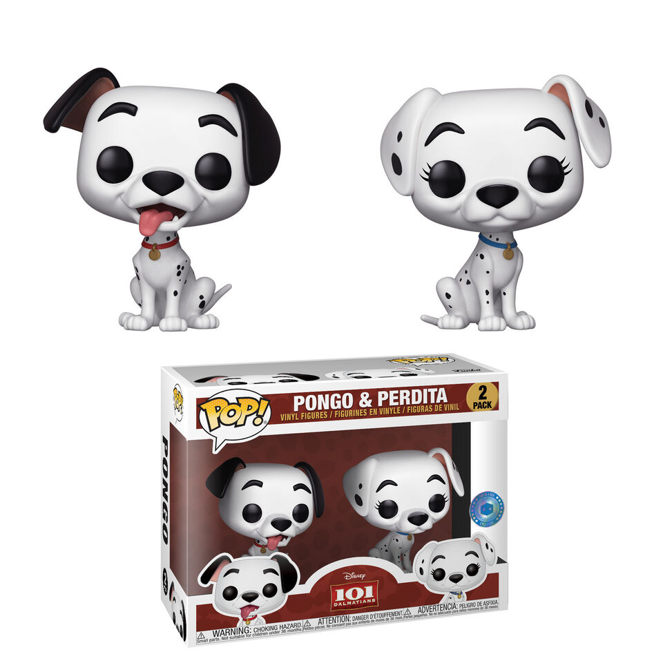 Disney - 101 Dalmations -2 Pack-Pongo&Perdita – Pokidoll Collectables ...