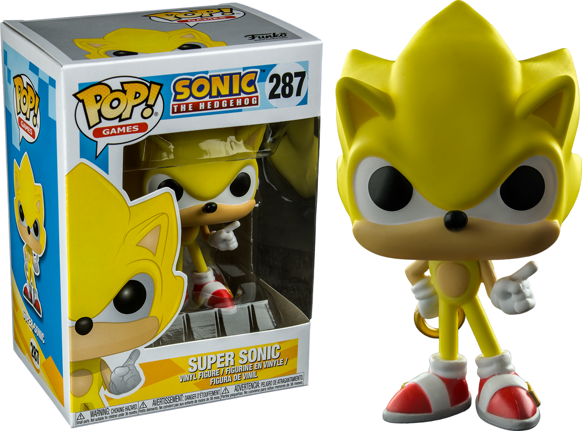 Sonic the Hedgehog - Super Sonic US Exclusive #287 – Pokidoll Collectables