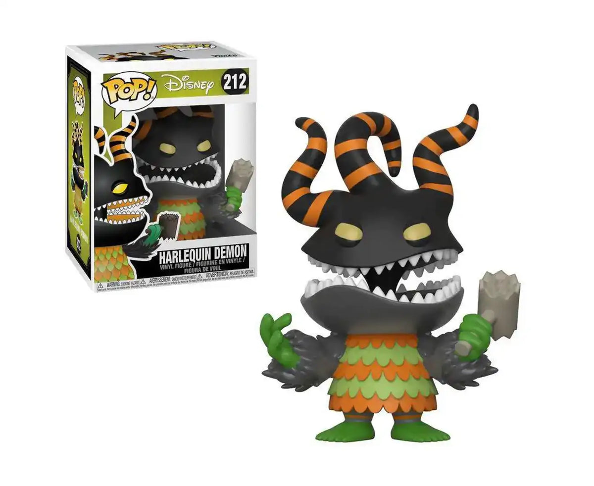 The Nightmare Before Christmas - Harlequin Demon Pop! Vinyl – Pokidoll ...