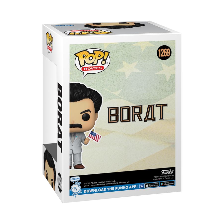 Borat - Borat in suit NYCC 2022 US Exclusive Pop! Vinyl [RS] – Pokidoll ...