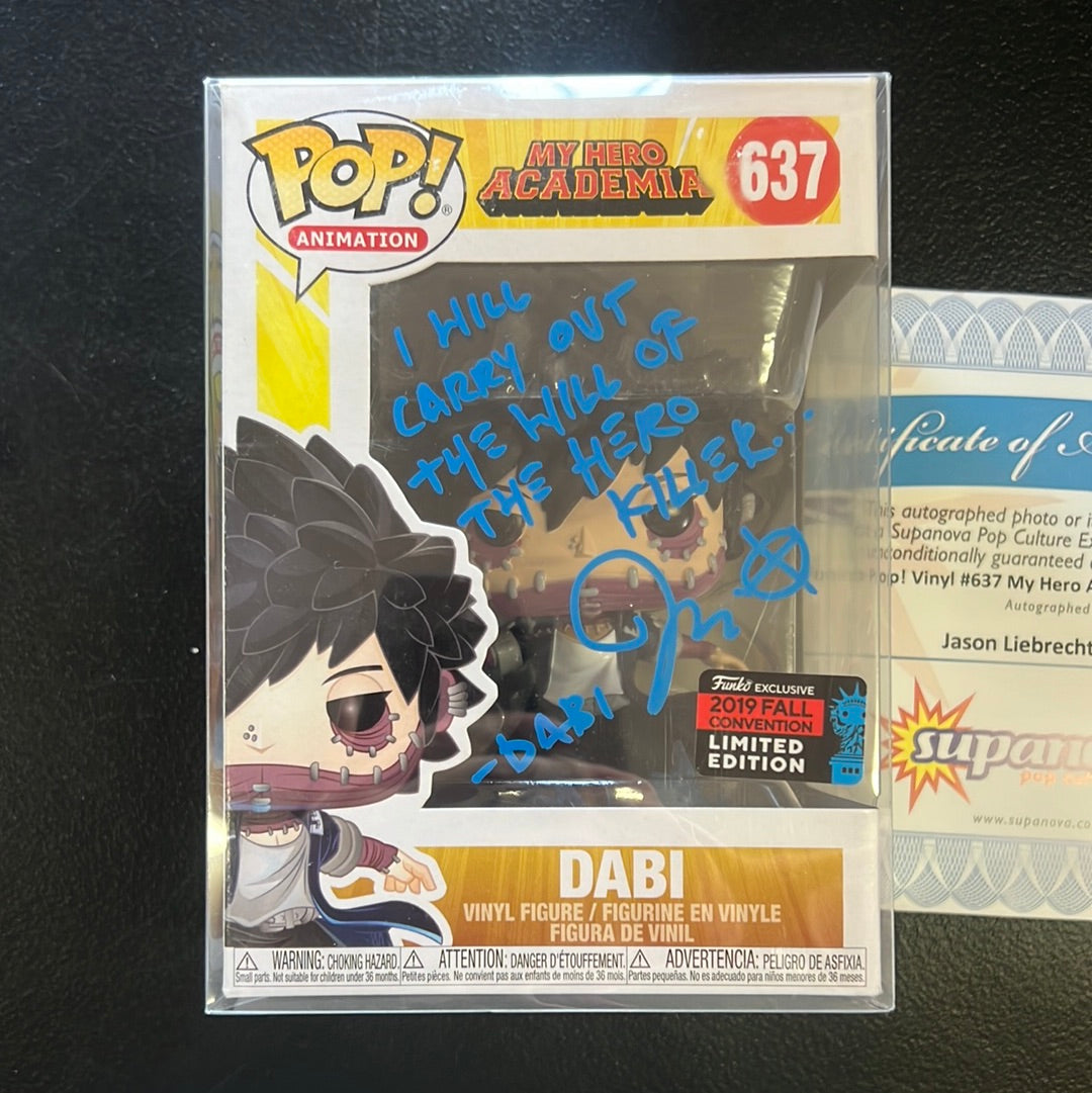 Funko Pop! Animation My Hero Academia Figure Dabi - FUN43402 – Pokidoll ...