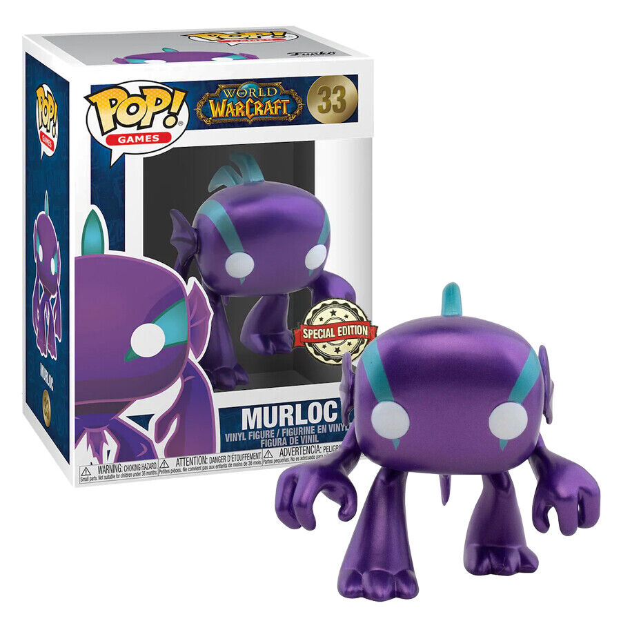 Vinyl Figure #33 World of Warcraft Metallic Murloc Blizzard – Pokidoll ...