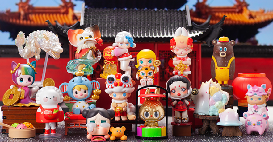 POP MART The Year of Tiger Series Dimoo Skullpanda Blind Box Confirmed ...